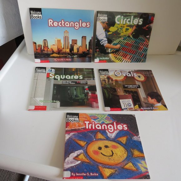 Scholastic | Other | Welcome Books Scholastic By Jan Kottke Shapes Set ...